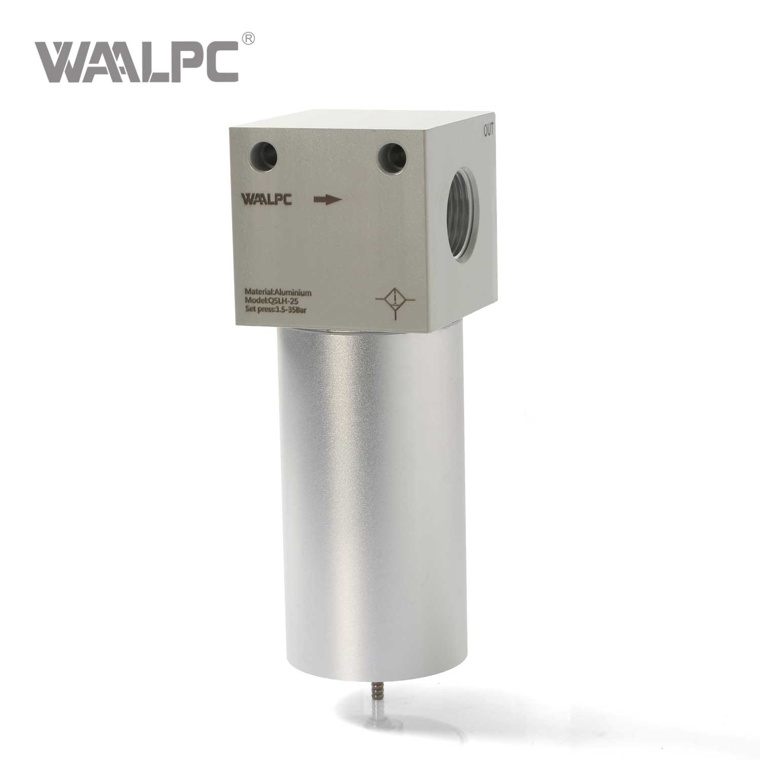 High-Pressure Air Filter 20μm 40μm Filtration 4.0 MPa Max Pressure Die ...