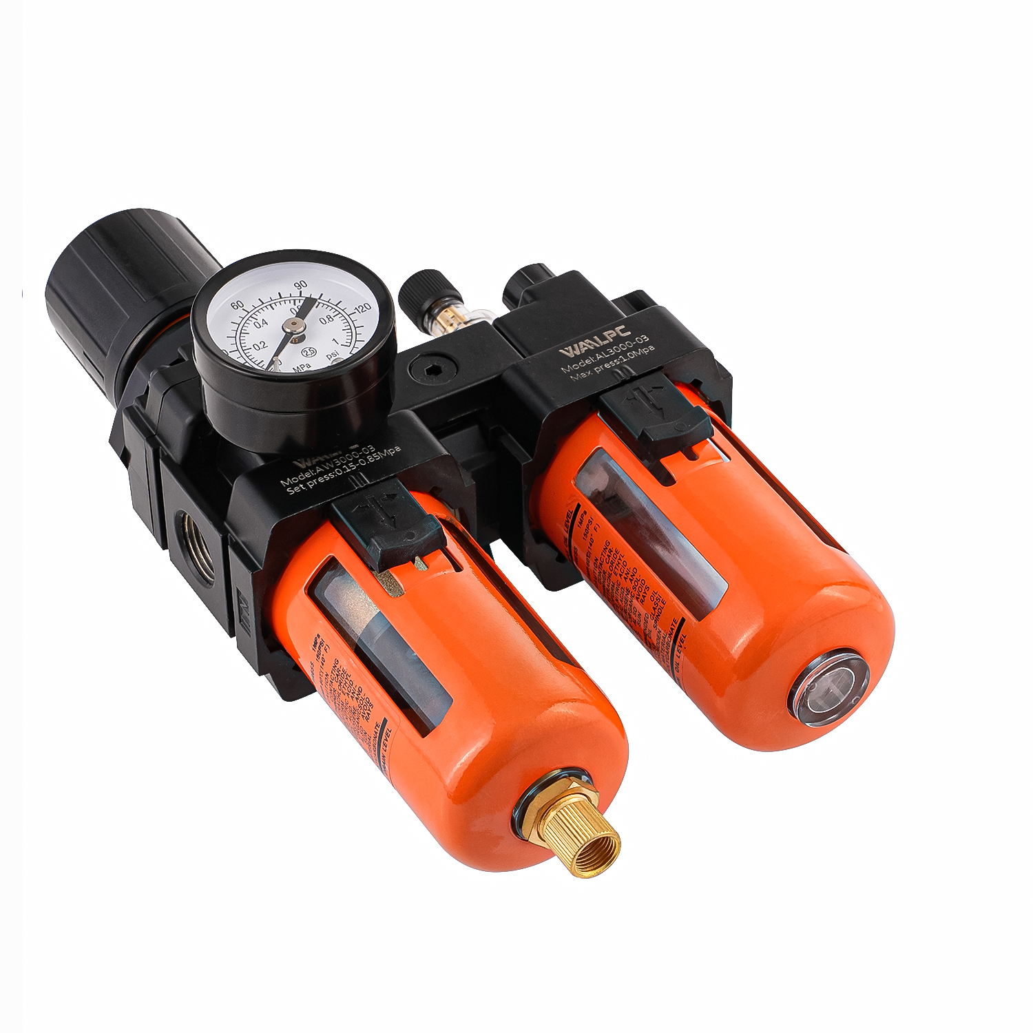 Compressed Air Regulator Trap Filter Lubricator Pressure Reducing Valve ...