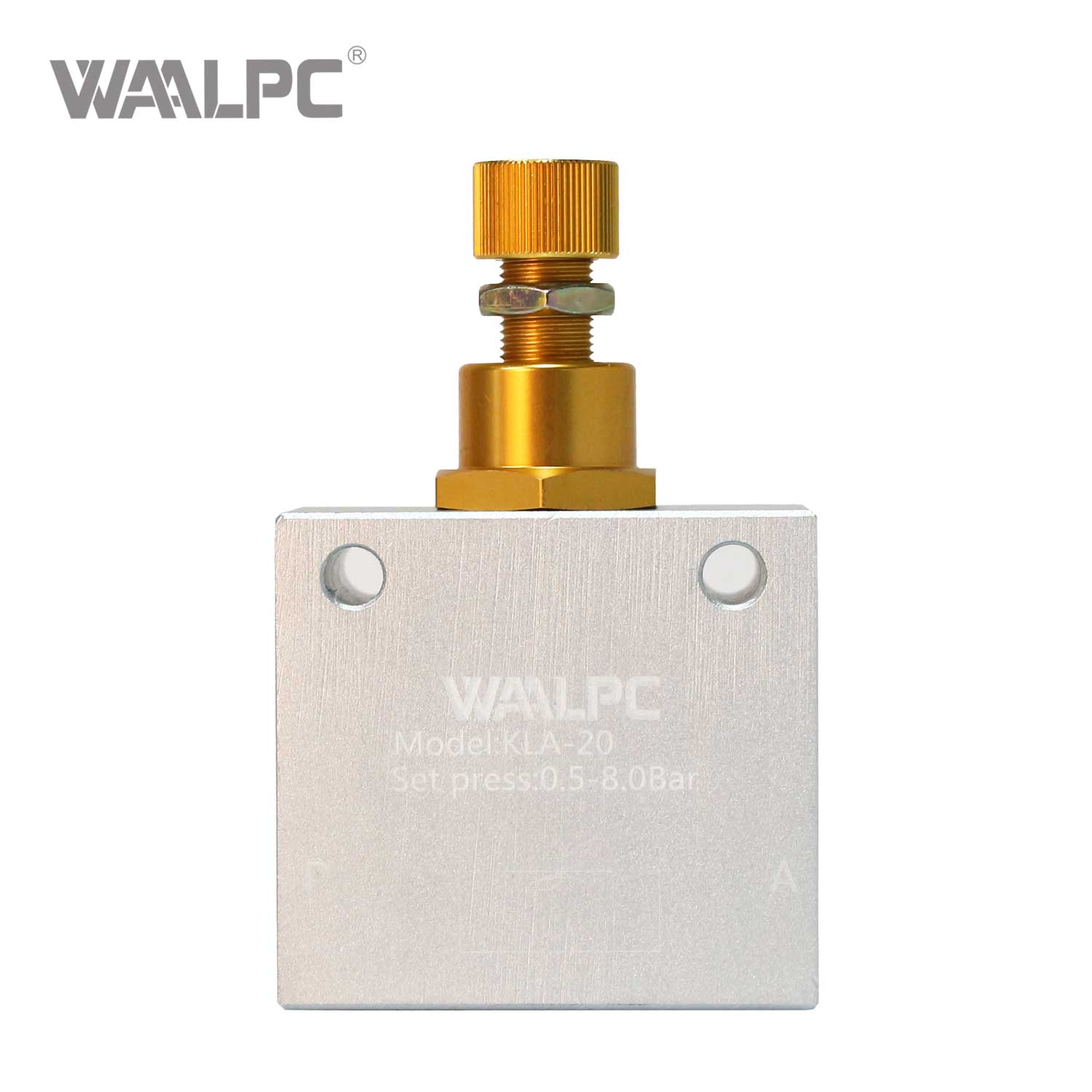 One-Way Restrictive Air Flow Control Valve KLA-10 Adjustable Speed ...