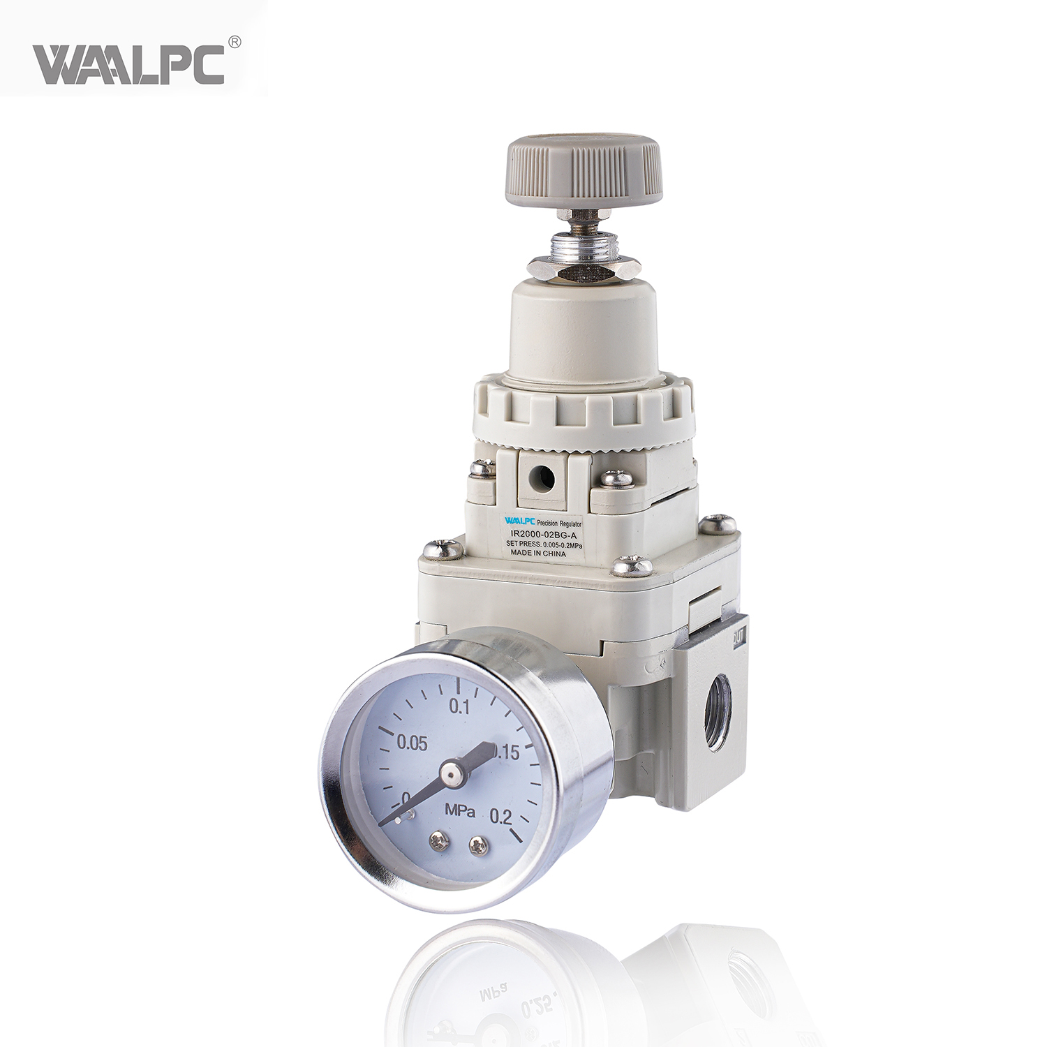 Automation Pneumatic Precision Equipment Air Pressure Valve Pressure Gauge Regulating Valve ...