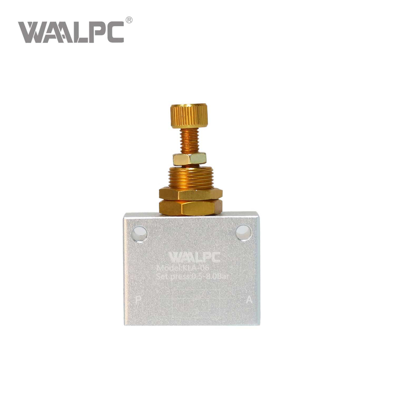 Silver Tone KLA-06 One-Way Restrictive Air Flow Control Valve - Buy One ...