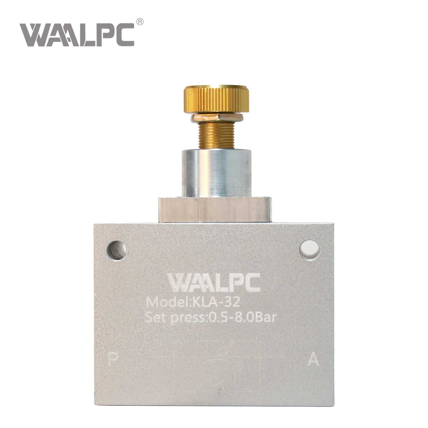One Way Restrictive Air Flow Control Valve KLA Series Adjustable Speed Control Solution - Buy ...