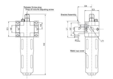 Festo China High Quality Pneumatic Lubricator Air Filter Lubricator ...