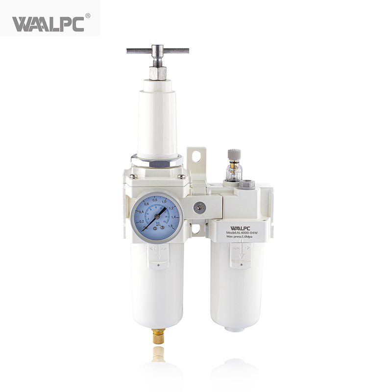 AC4010-04W Pneumatic Metal Aluminum Alloy 1/2 3/4 Pneumatic Automation air FRL unit - Buy G1/2 ...