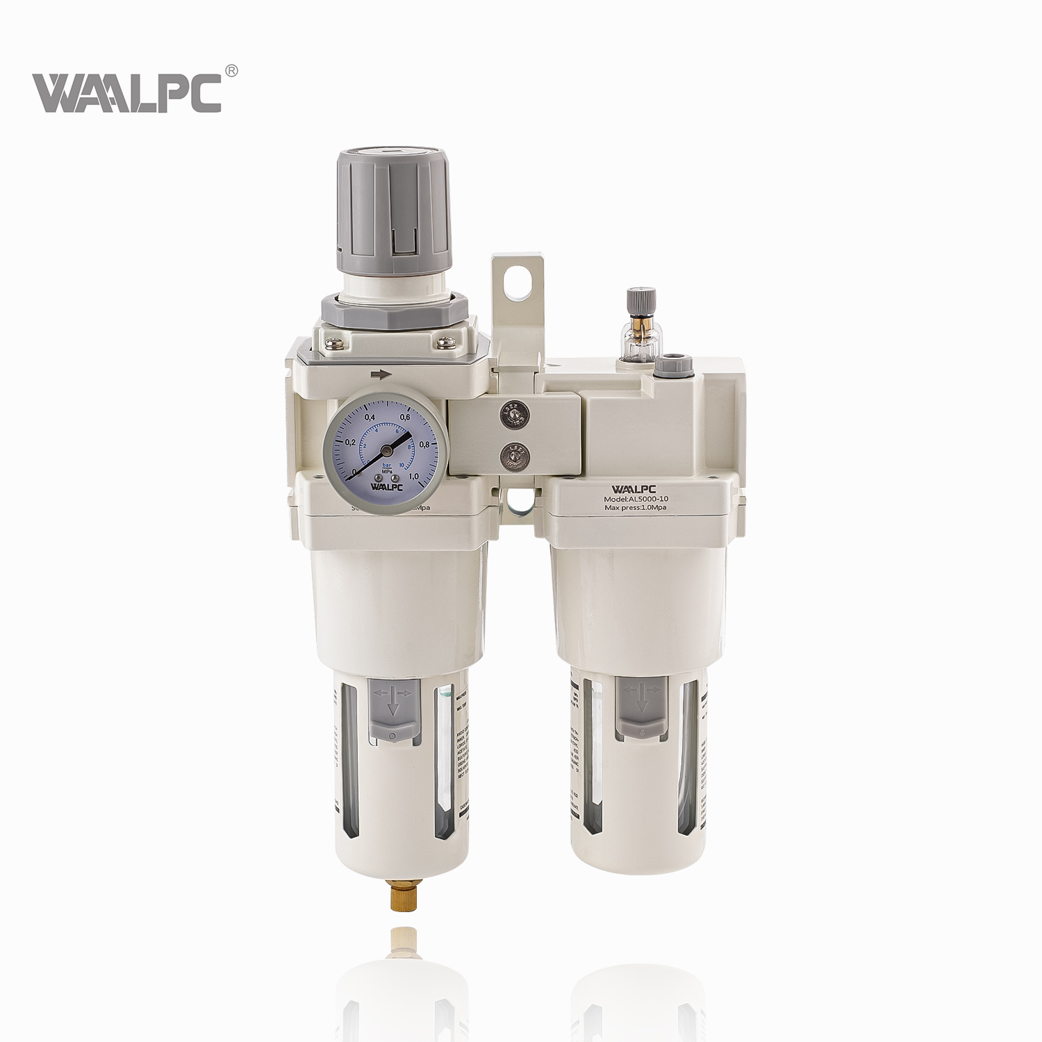 Compressed Air Regulator Trap Filter Lubricator Pressure Reducing Valve ...
